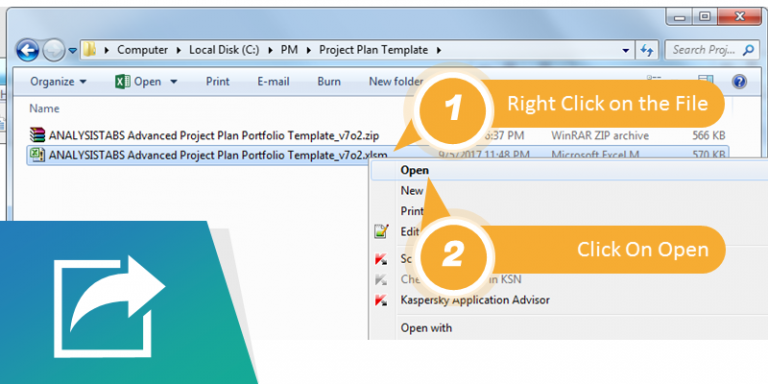 How to Open Template | Analysistabs® Pro