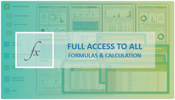 Ultimate Excel Project Management Template - Standard Version ...