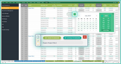 Ultimate Excel Project Management Template - Advanced Version ...