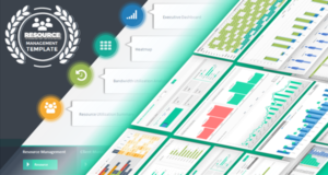 Project Resource Management Excel Templates Pack | Analysistabs® Pro