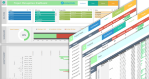 Project Management Dashboard Templates Pack | Analysistabs® Pro