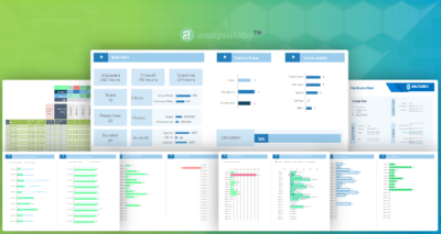 Project Resource Management Excel Templates | Analysistabs® Pro