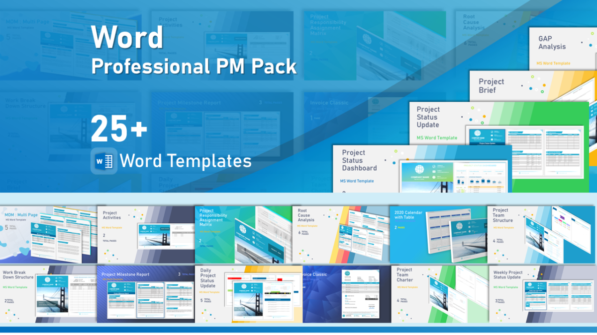 120+ Project Management Templates - Analysistabs® Pro