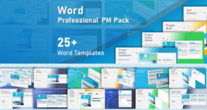 25+ MS Word Project Management Templates Pack | Analysistabs® Pro
