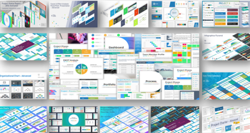 50+ Top Project Management PowerPoint Templates | Analysistabs® Pro