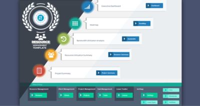 Project Resource Management Excel Templates - Analysistabs