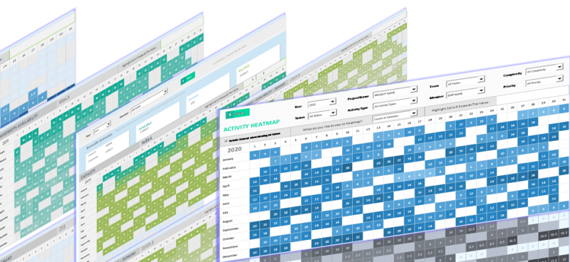 Project Resource Management Excel Templates | Analysistabs® Pro