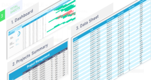 Multiple Project Plan Excel Template | Analysistabs® Pro